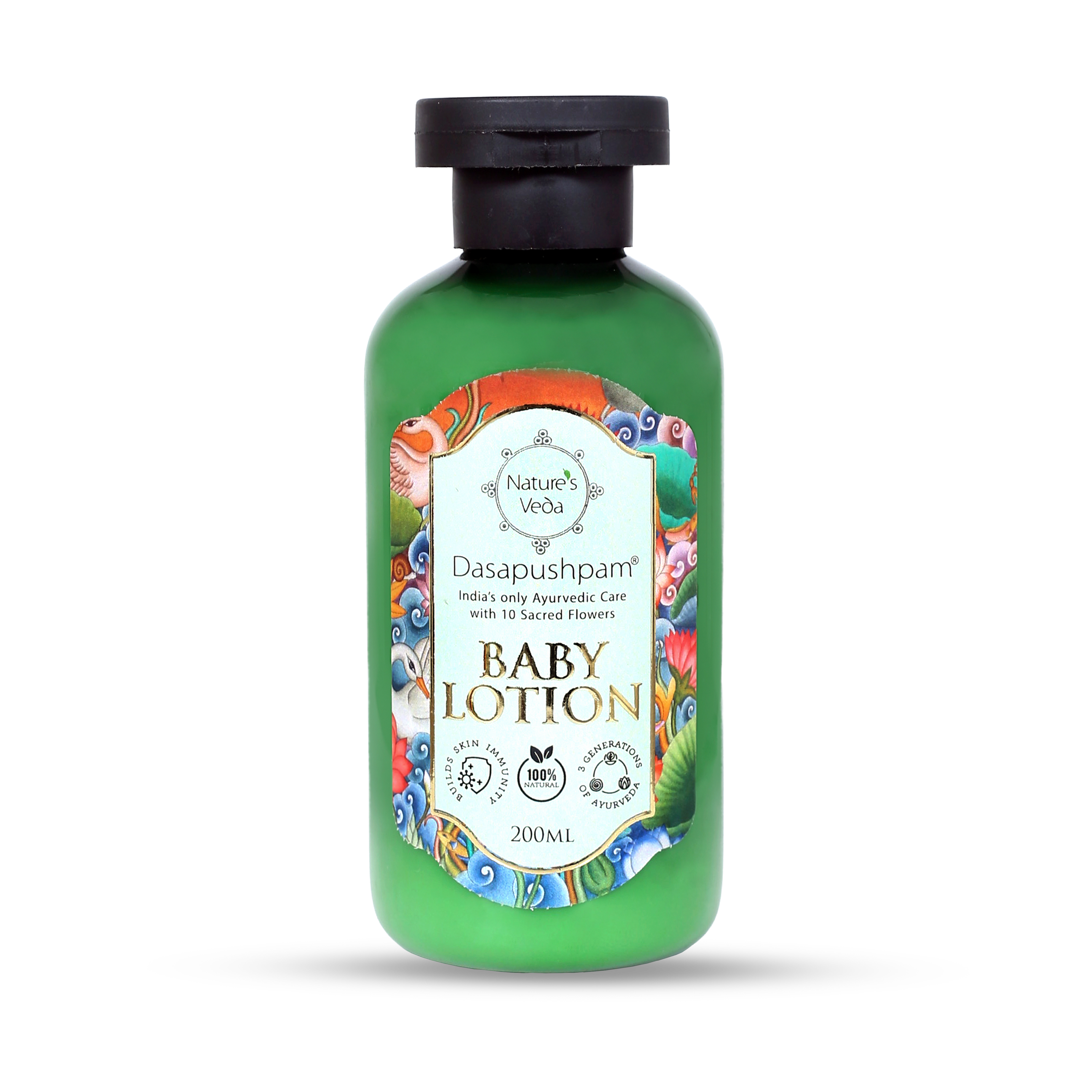 Dasapushpam Baby Lotion | Ayurvedic baby Lotion for Newborn – Nature's Veda